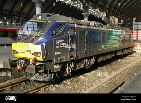 Direct Rail Services Class 88 Electro Diesel Locomotive 88008 Ariadne