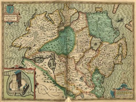 Maps Of Ireland Art Prints Posters And Puzzles