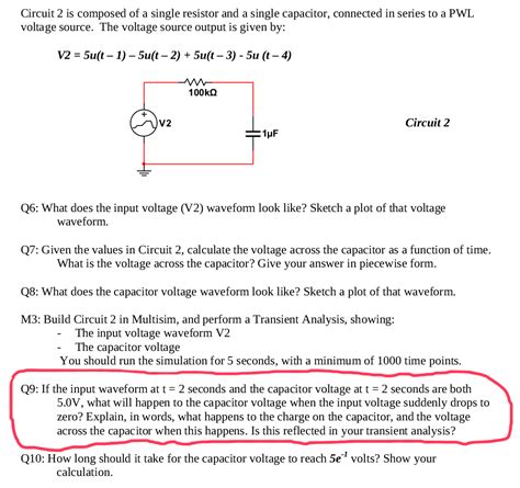 Solved Circuit Is Composed Of A Single Resistor And A Chegg
