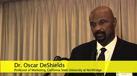 Dr Oscar Deshields Honored Guest Award Youtube