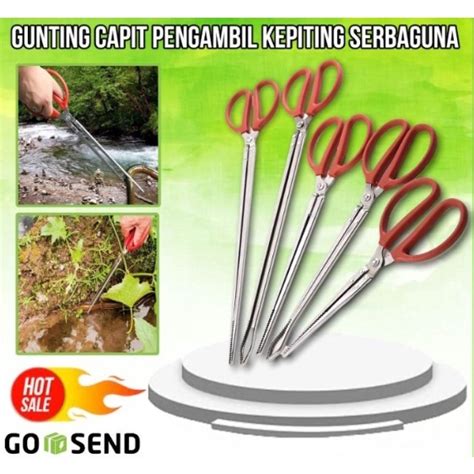 Jual Gunting Capit Crap Tongs Jenis Flat Lurus Untuk Kepiting Belut