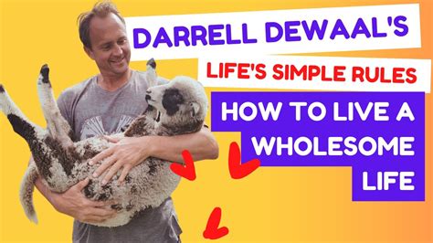 Lfes Smple Rules By Darrell De Waal Youtube