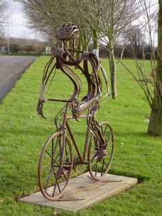 19 Cycling Sculptures Ideas Bike Art Bicycle Art Sculptures