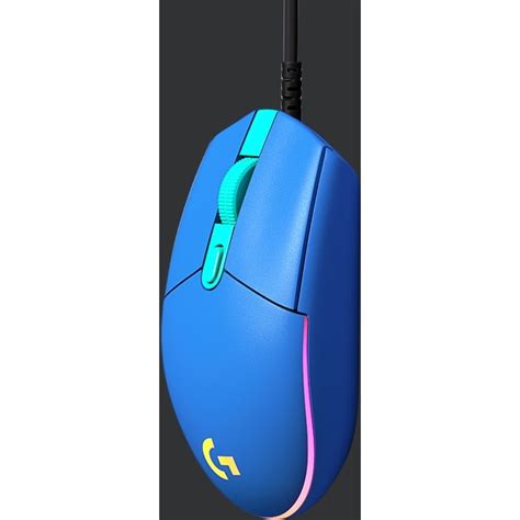 Logitech G203 Gaming Mouse Usb 6 Button S Blue Cable 8000 Dpi