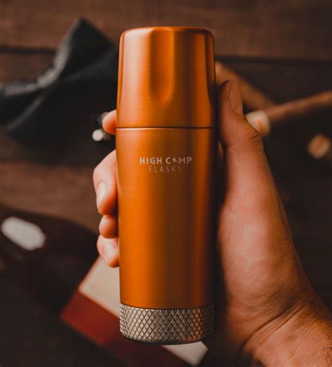 High Camp Torch Pocket Flask