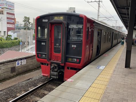 Jr九州813系電車 クモハ813 3429 別府駅 大分県 鉄道フォト・写真 By 鉄道♪さん レイルラボraillab