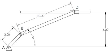 solved link ab has a constant angular velocity of 160 rpm