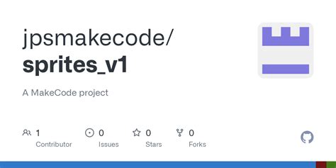 GitHub Jpsmakecode Sprites V A MakeCode Project