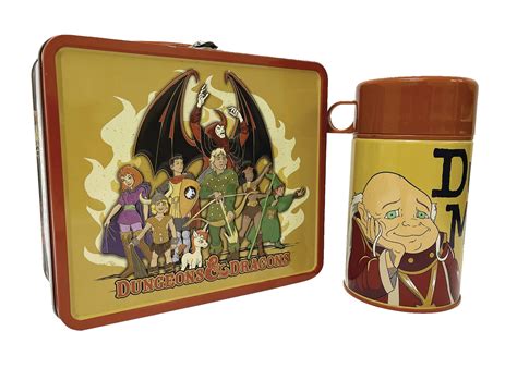 Dungeons And Dragons Animated Series Lunchbox And Thermos Johns