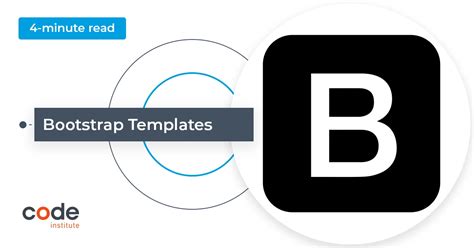 How To Use Bootstrap Templates Code Institute Global