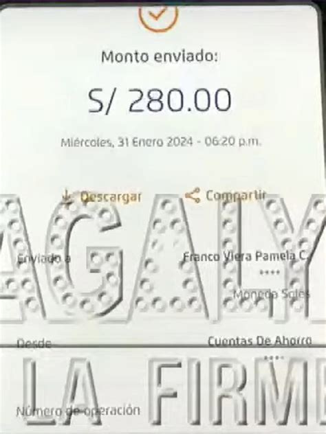 Transferencias Bancarias Una Foto En Huanchaco Y Capturas De Whatsapp