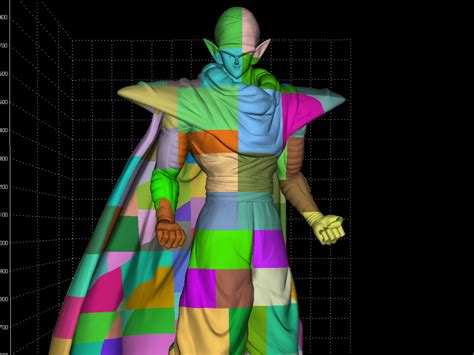 Life Size Piccolo Dragonball 3d Model Part 1 By Ryanmakerworld