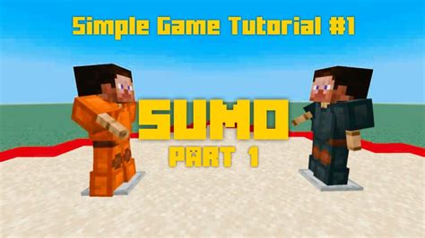 Sumo Part 1 Simple Game Tutorial Minecraft 1194 Java Youtube