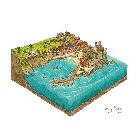 Isometric Worlds Coastal Set Risometric