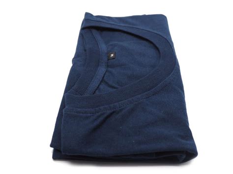 Promo Infinide Kaos Polos Pendek Navy Cotton Combed 30s Premium Diskon