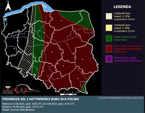 Nawałnice sierpnia Potężne burze wkraczają do Polski MCS na pół kraju RCB wysyła