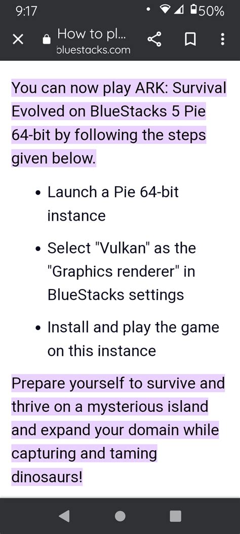 So Does Bluestacks Now Support Ark Mobile Rplayarkmobile