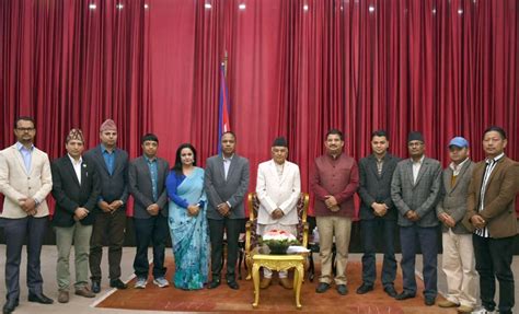 पत्रकार महासंघद्वारा राष्ट्रपतिलाई बधाई Nepalkhoj