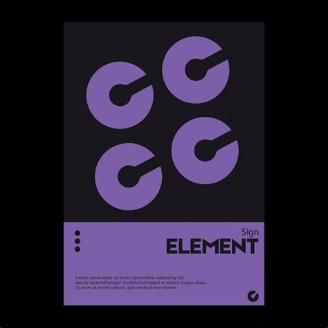 Premium Vector Meta Modern Aesthetics Of Swiss Design Poster Layout