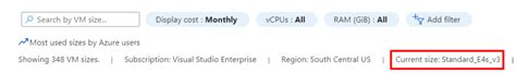 Resizing A Azure Windows Vm From Azureportal Azuredevops Guide