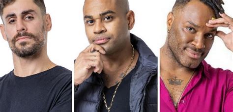 BBB23 Cezar Black Fred Nicácio e Cara de Sapato disputam paredão