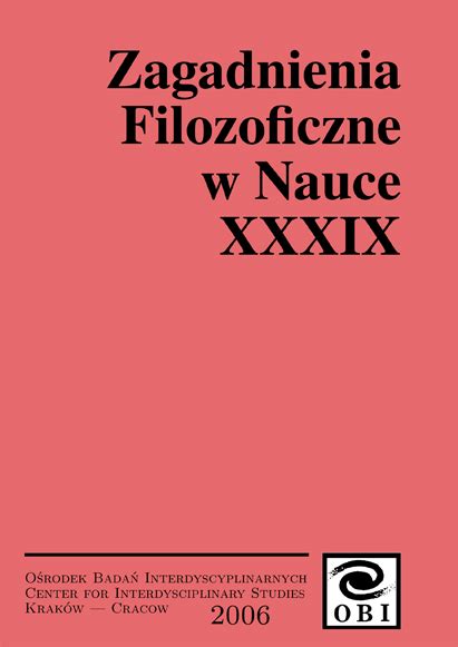 Fizyka I Teologia Popularnie I Apologetycznie Philosophical Problems In Science Zagadnienia
