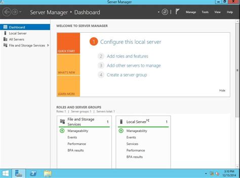 Windows Server 2012 R2 Initial Configuration TECHNIG