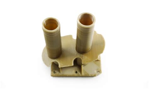 FDM 3D Printed PEEK Sample Part With Hollow Structure FacFox
