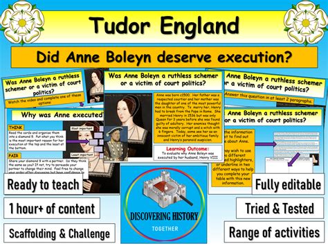 Henry VIII Anne Boleyn Teaching Resources