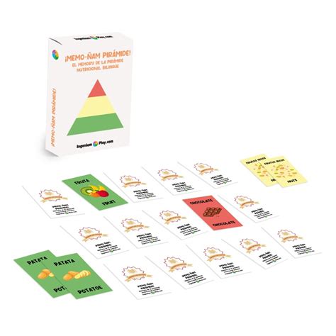 Memory Healthy Habits Pyramid Liceo Gráfico