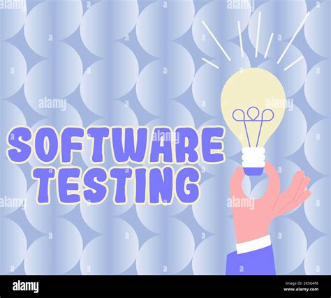 Conceptual Display Software Testing Business Idea Activity To Check