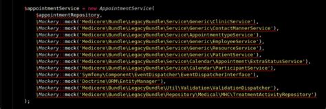 Phpunit Mockobject Not Matching Expected Type · Issue 698 · Bmewburn