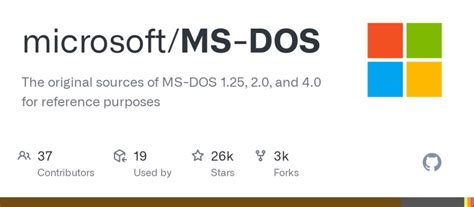 微軟開源ms Dos 400程式碼 Ithome