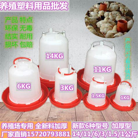 厂家直销鸡水壶养殖用品加厚自动饮水器鸭鹅鸽子喝水槽小鸡喝水桶 虎窝淘