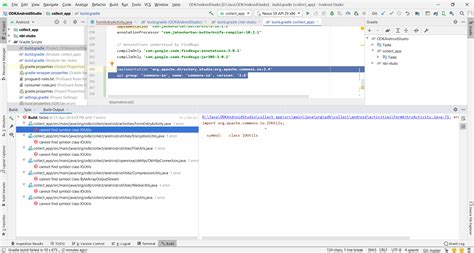 BUILD FAILURE Build Failed With An Exception Support ODK Forum