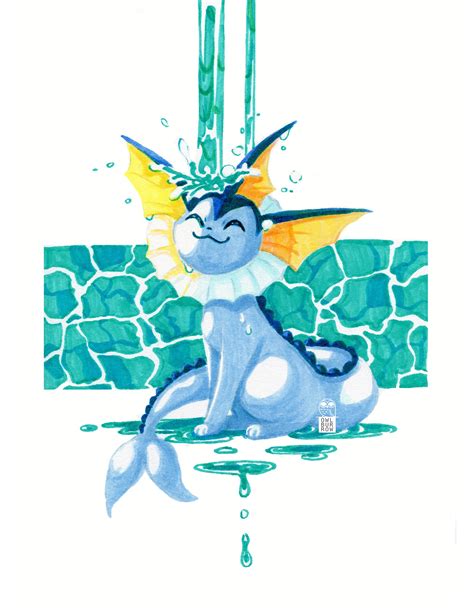 Vaporeon Pokemon Drawn By Trulyavaporeon Danbooru