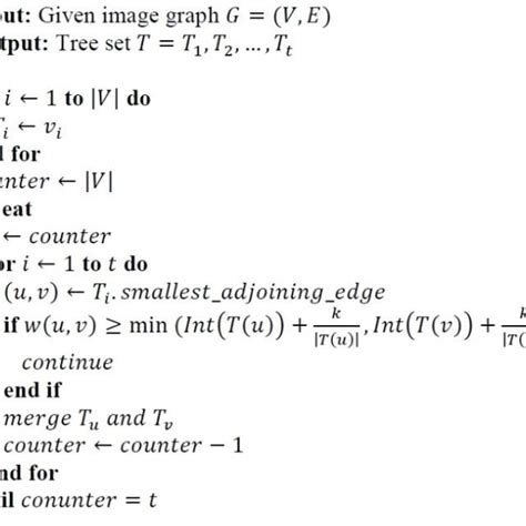 the steps of the hierarchical segmentation algorithm download