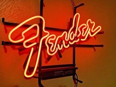 Us Stock Fender Guitar Music Shop Store 20x16 Neon Sign Lamp Light