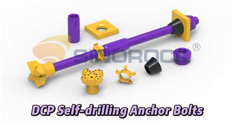 Double Corrosion Protection Self Drilling Anchor Bolts For Tunnel Construction