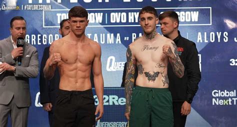 What Time Is Lee Welsh Vs Anthony Morton Tonight Ringwalks Schedule