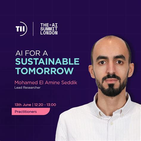 Technology Innovation Institute On Linkedin Tii Innovation Technology Ai Sustainability