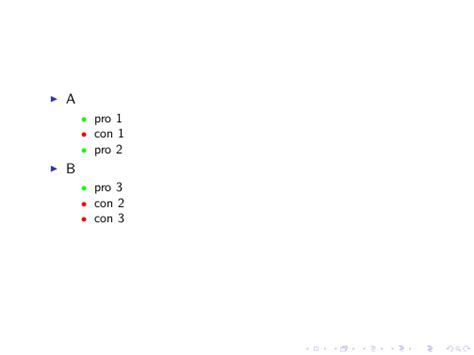 Beamer Change Individual Bullet Color In Itemize List TeX LaTeX Stack Exchange
