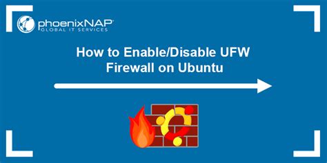 How To Disable Firewall Ufw On Ubuntu