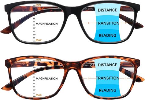 Cojwis Anteojos De Lectura Progresivas Multienfoque Bloqueo De Luz