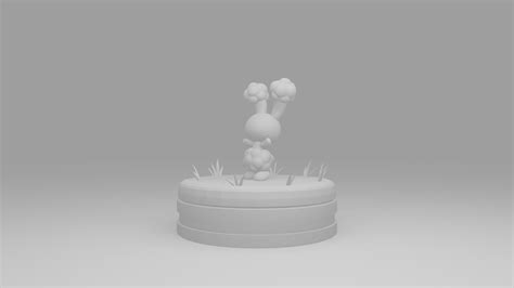 Stl File Pokemon Buneary・3d Printer Model To Download・cults