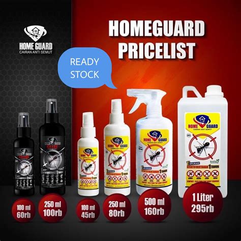 Jual HOME GUARD KILLER Cairan Anti Serangga Semut Kecoa Lalat Pest Indonesia Shopee Indonesia