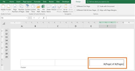 add content to the excel header and footer areas in three simple steps