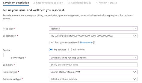 如何建立 Azure 支援要求 Azure supportability Microsoft Learn