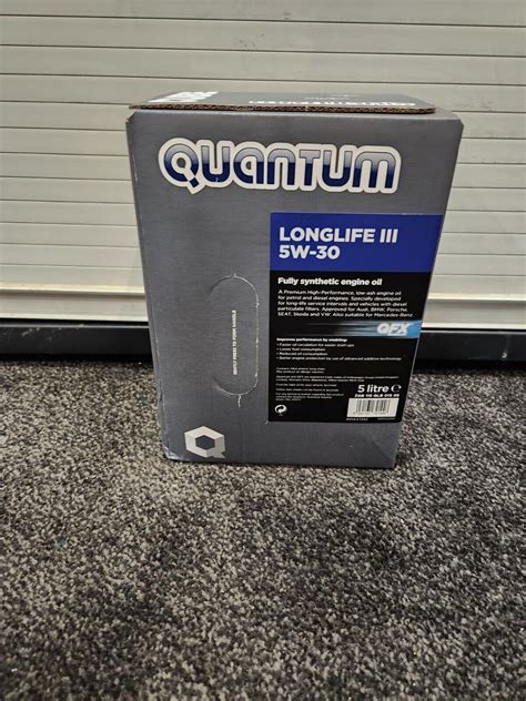 Quantum Longlife 3 5w 30 C3 Fully Synthetic Grelly Uk