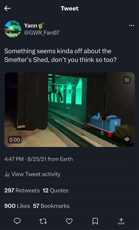 Sodor Funkin On Twitter RT GWR Fan The Smelters Shed Rave